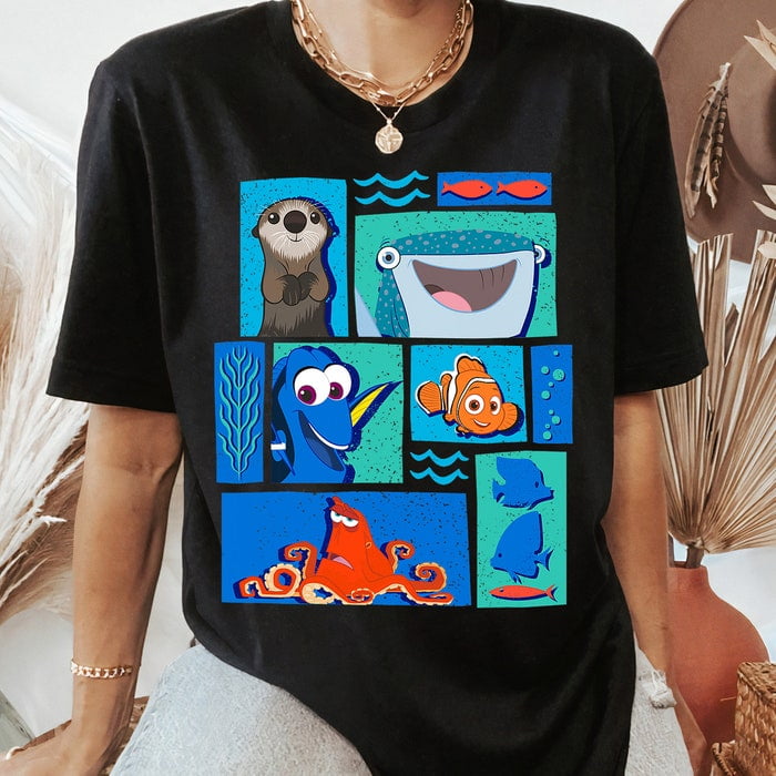 Disney Finding Dory Characters T-Shirt, Finding Nemo Shirt, Disneyland ...