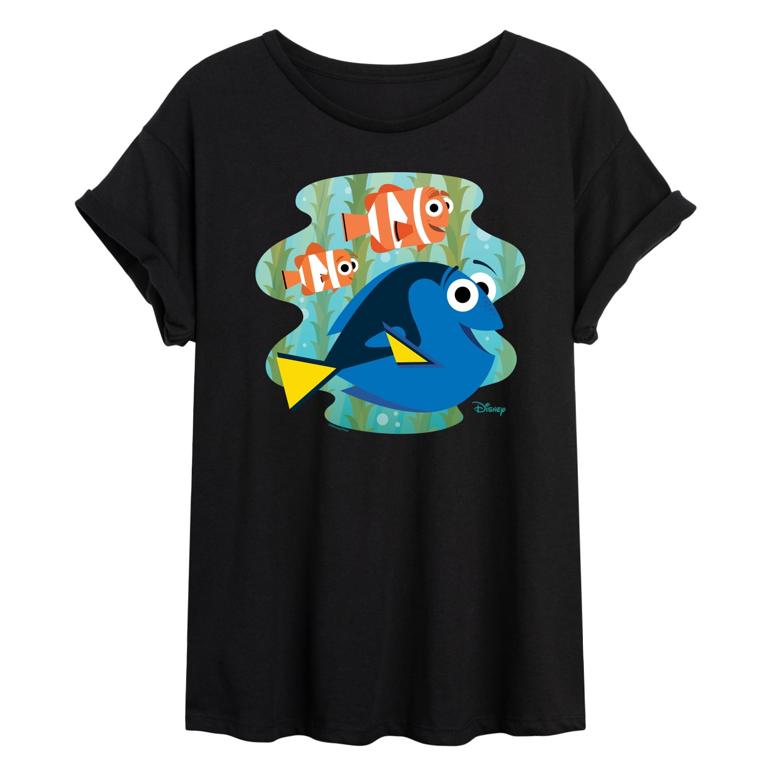 Disney Finding Dory - Dory, Marlin, & Nemo - Juniors Ideal Flowy Muscle ...