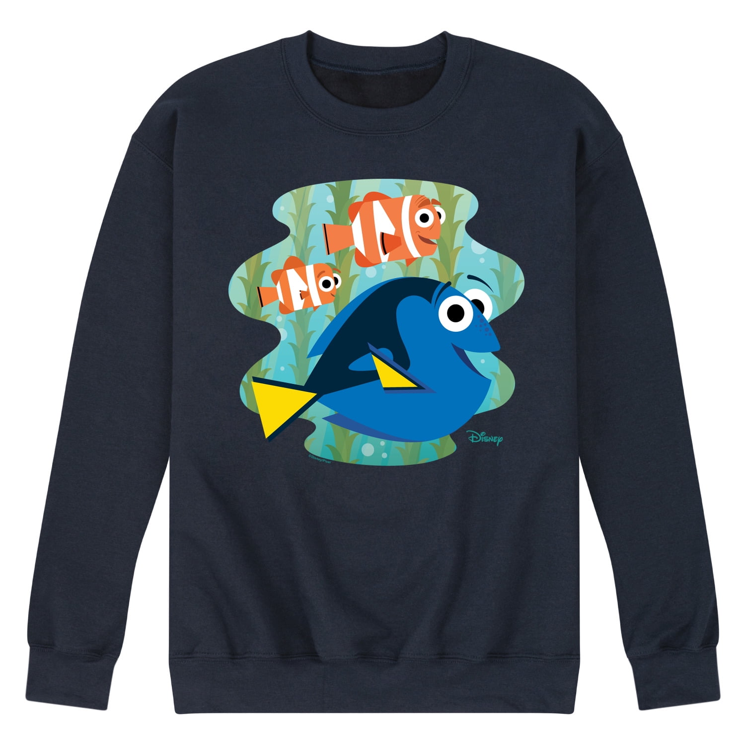 Disney Finding Dory - Dory, Marlin, & Nemo - Men's Crew Neck Fleece ...