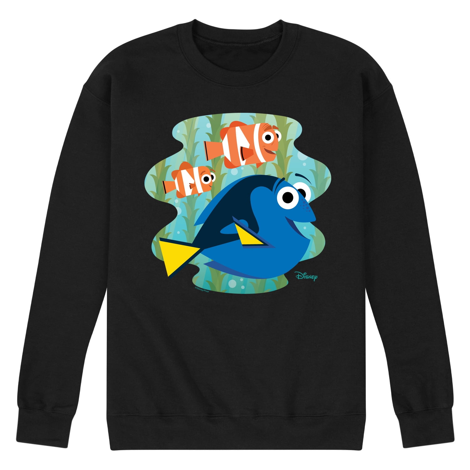 Disney Finding Dory - Dory, Marlin, & Nemo - Men's Crew Neck Fleece ...