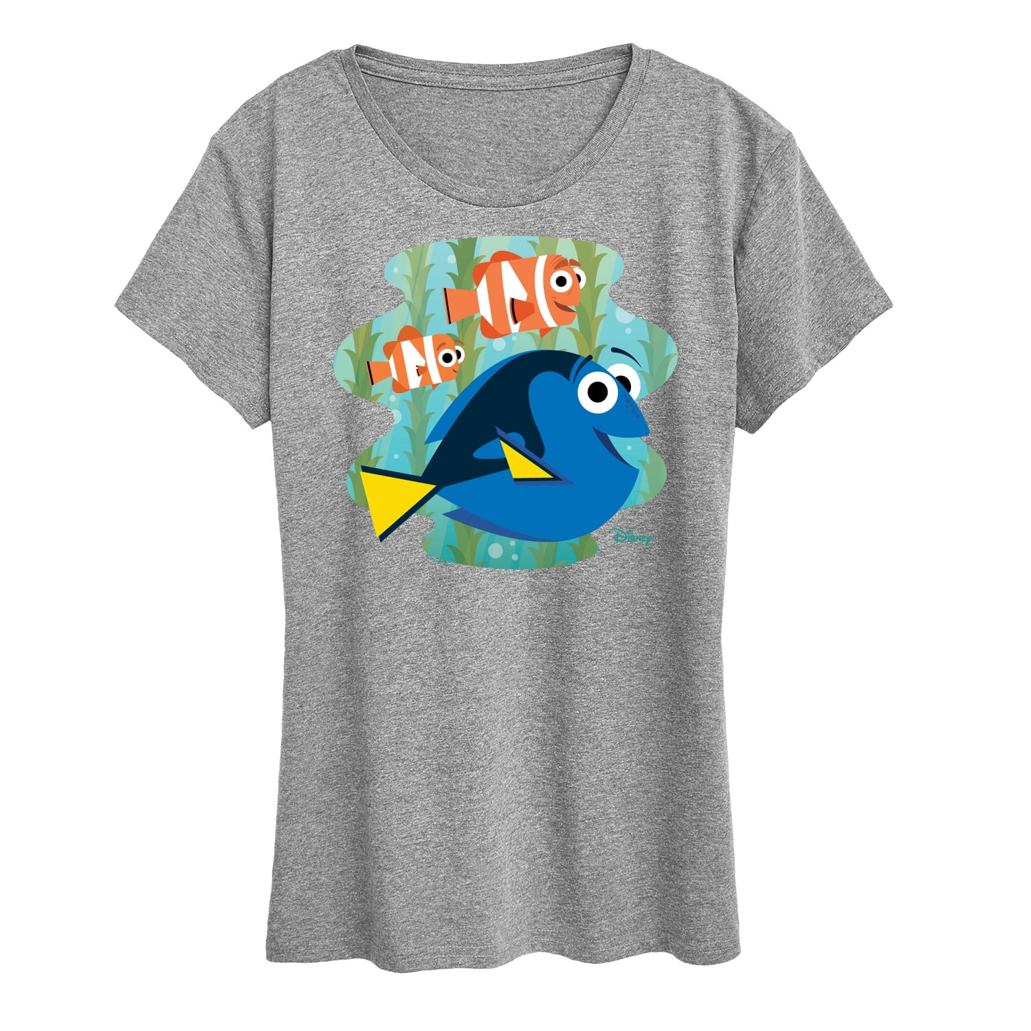Disney Finding Dory - Dory, Marlin, & Nemo - Women's Short Sleeve ...