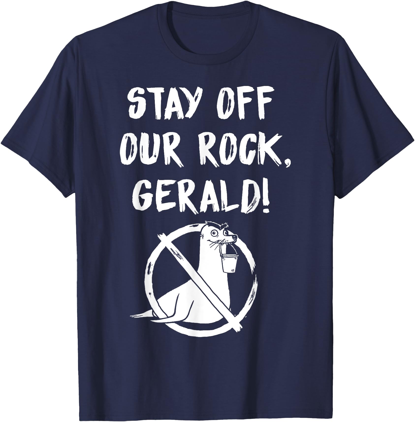 Disney Finding Dory Gerald Stay Off Our Rock T-Shirt - Walmart.com