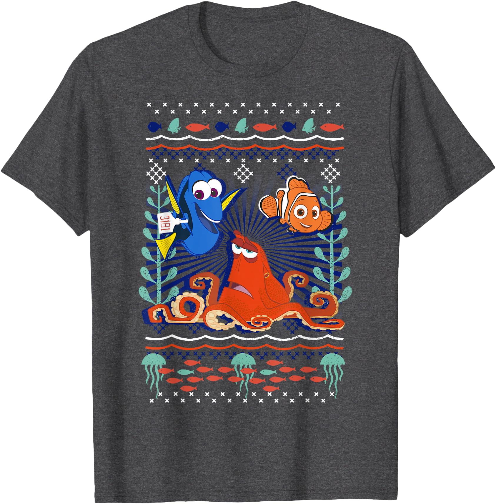 Disney Finding Dory Hank Nemo Dory Cool Style T-Shirt - Walmart.com