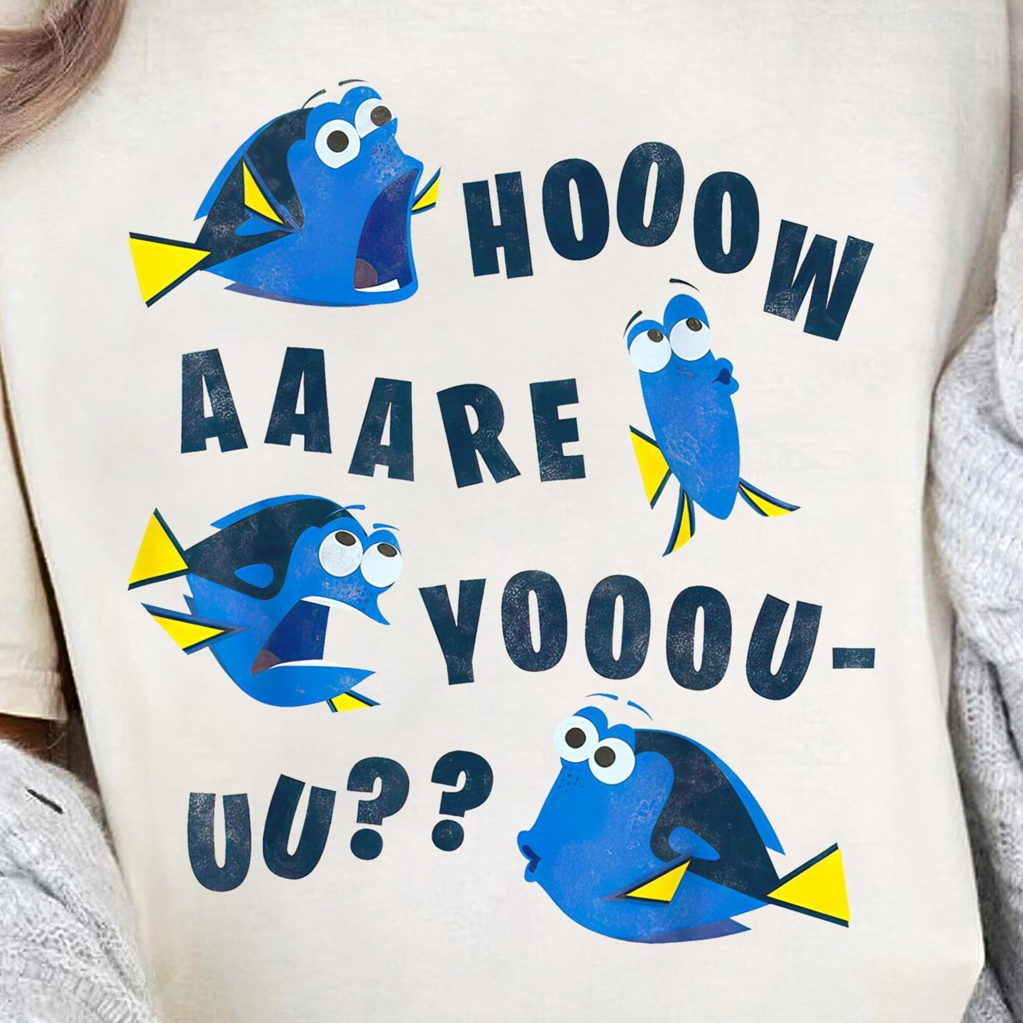 Disney Finding Dory How Are You Shirt Funny Dory Finding Nemo T-shirt ...