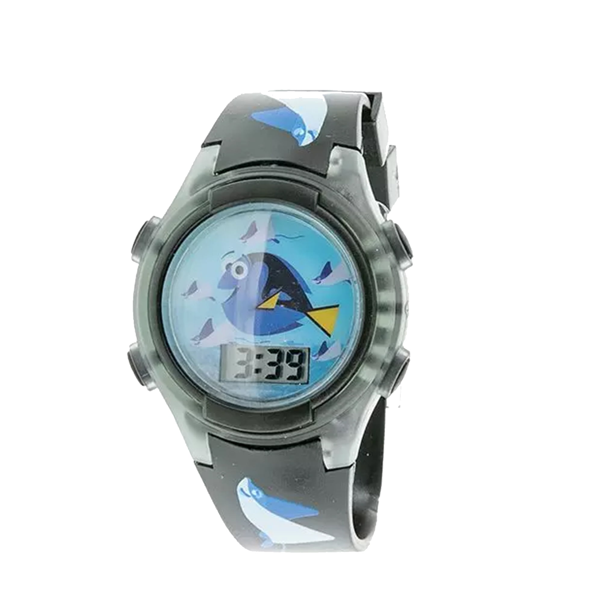Disney Finding Dory LCD Watch in Colorful Gift Case, Black/Blue ...