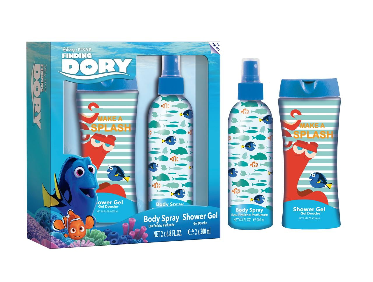Disney Finding Dory Make A Splash Body Spray & Shower Gel 2-Piece Set ...