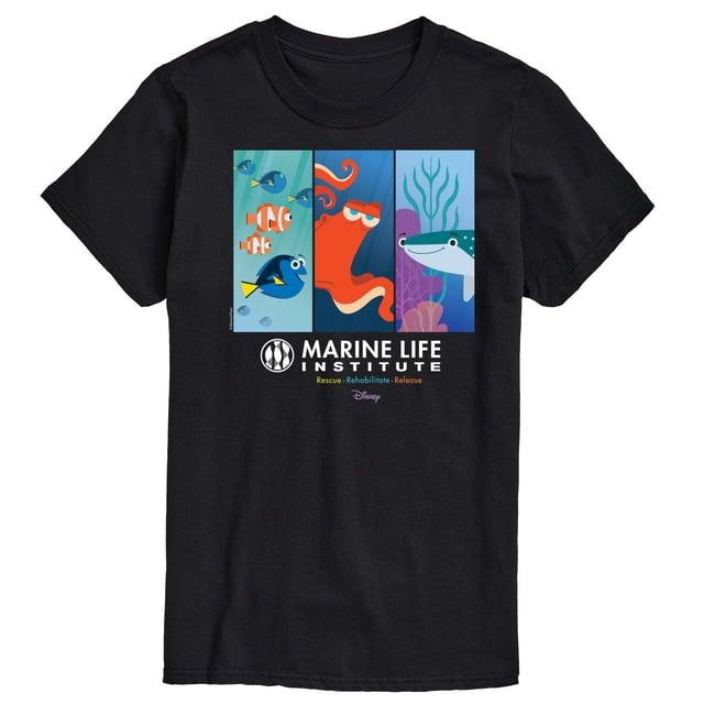 Disney Finding Dory - Marine Life Institute - Men's Short Sleeve ...