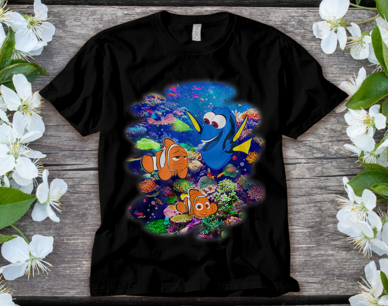 Disney Finding Dory Nemo Rainbow Reef Unisex Adult T-shirt Kid Shirt ...