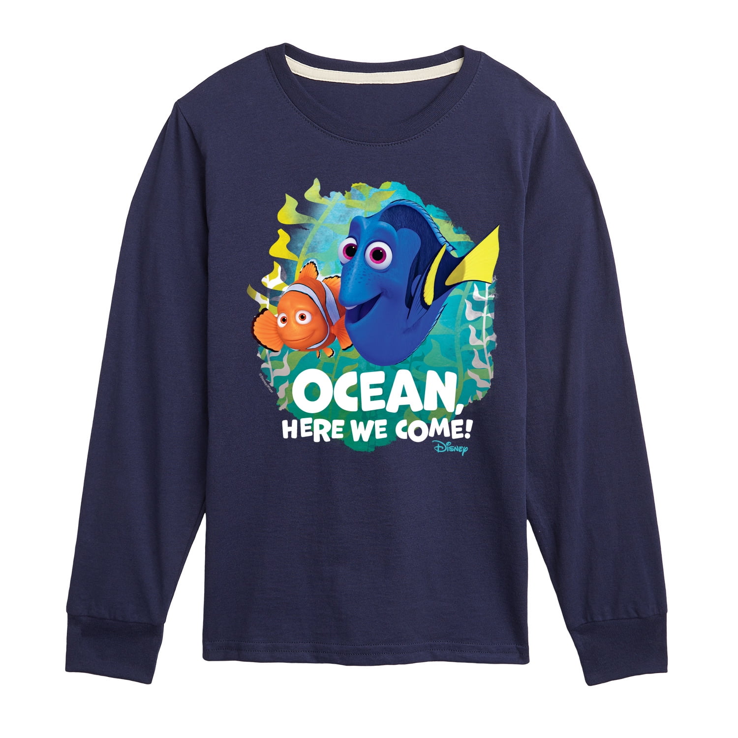 Disney Finding Dory - Ocean Here We Come - Toddler & Youth Long Sleeve ...