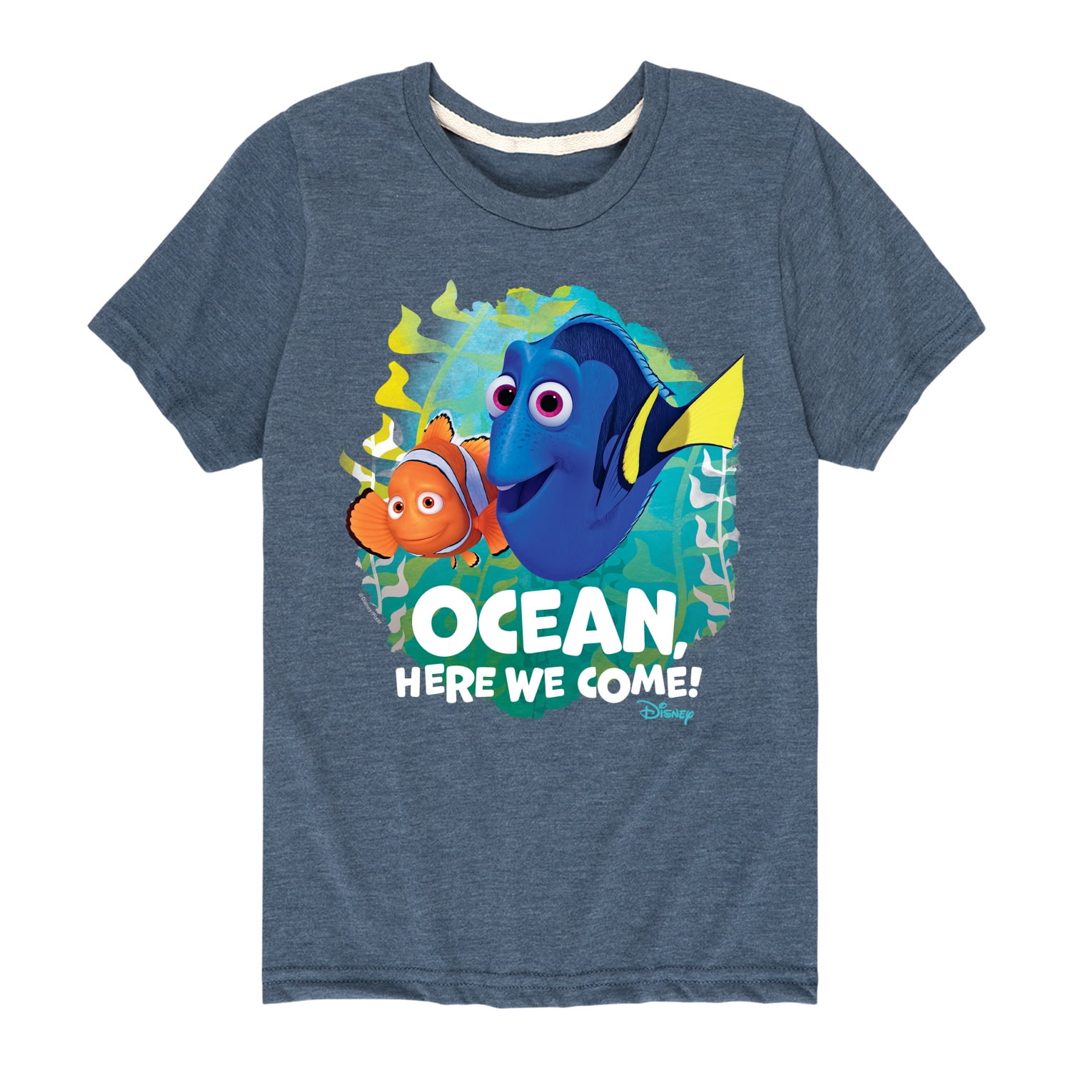 Disney Finding Dory - Ocean Here We Come - Toddler & Youth Short Sleeve ...