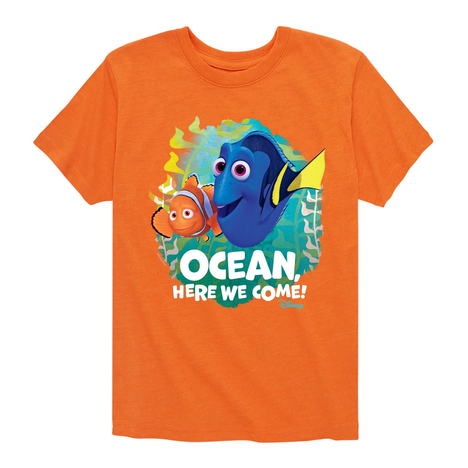 Disney Finding Dory - Ocean Here We Come - Toddler & Youth Short Sleeve ...
