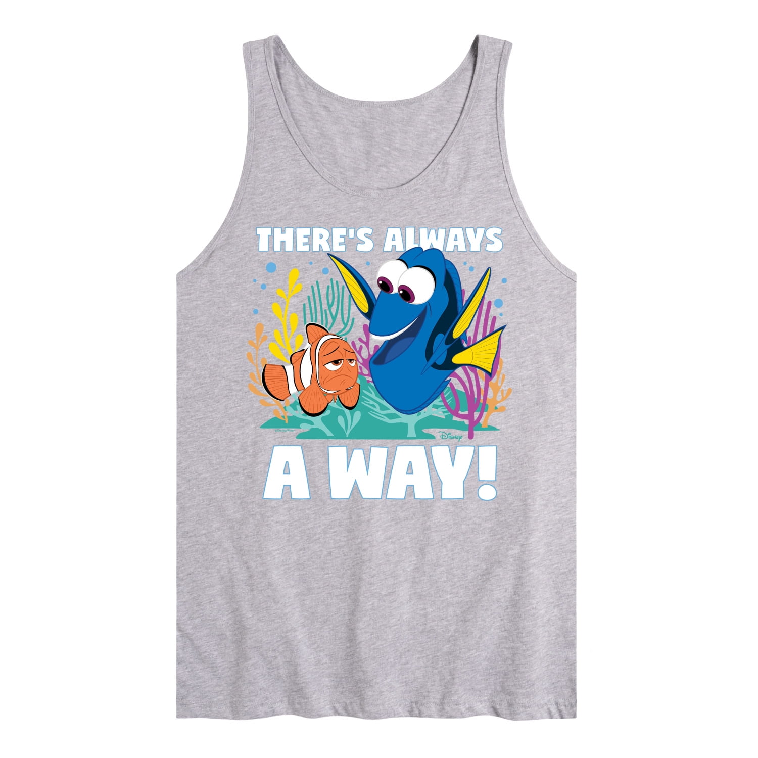 Disney Finding Dory - There's Always A Way - Men's Jersey Tank Top ...