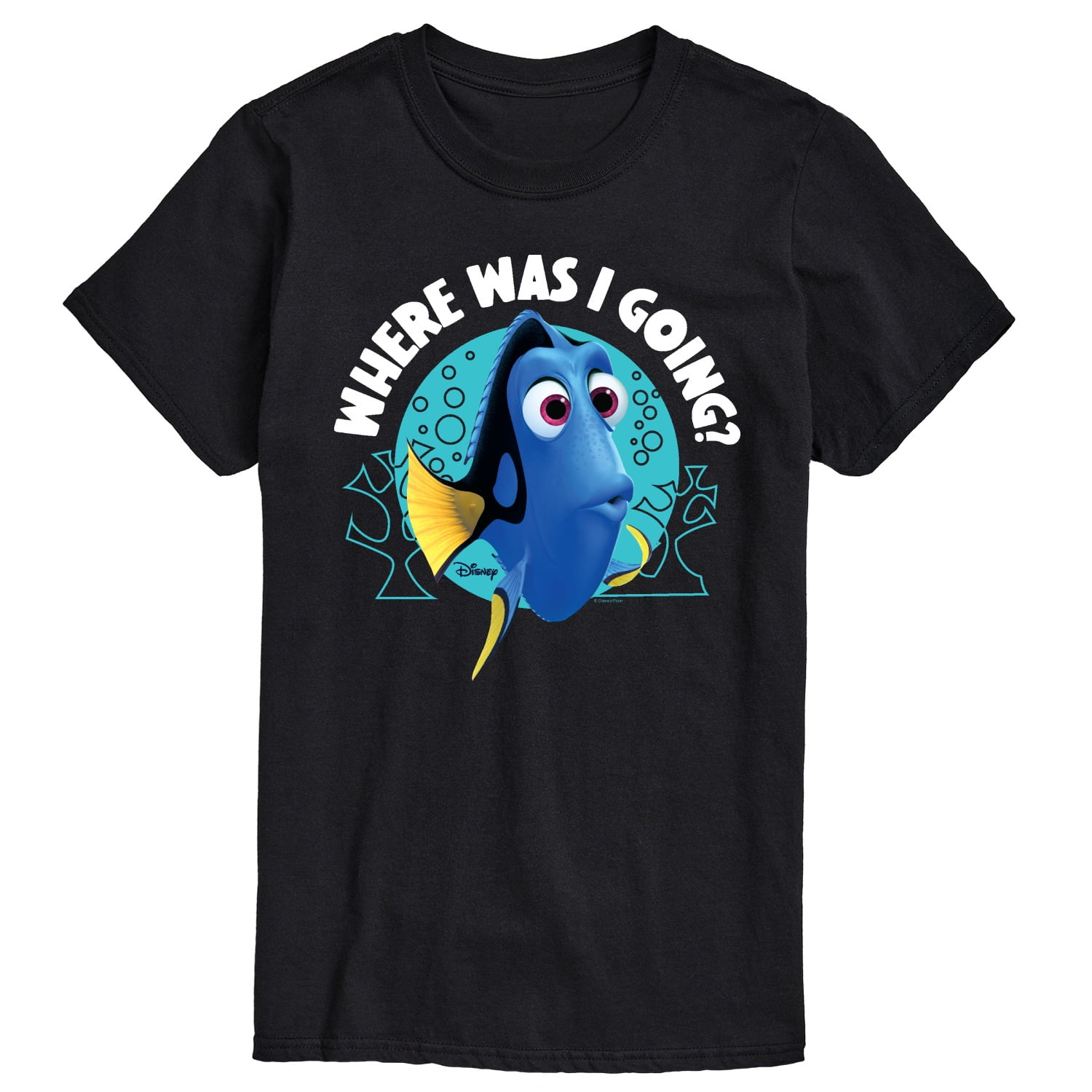Disney Finding Dory - Where Was I Going - Men's Short Sleeve Graphic T ...