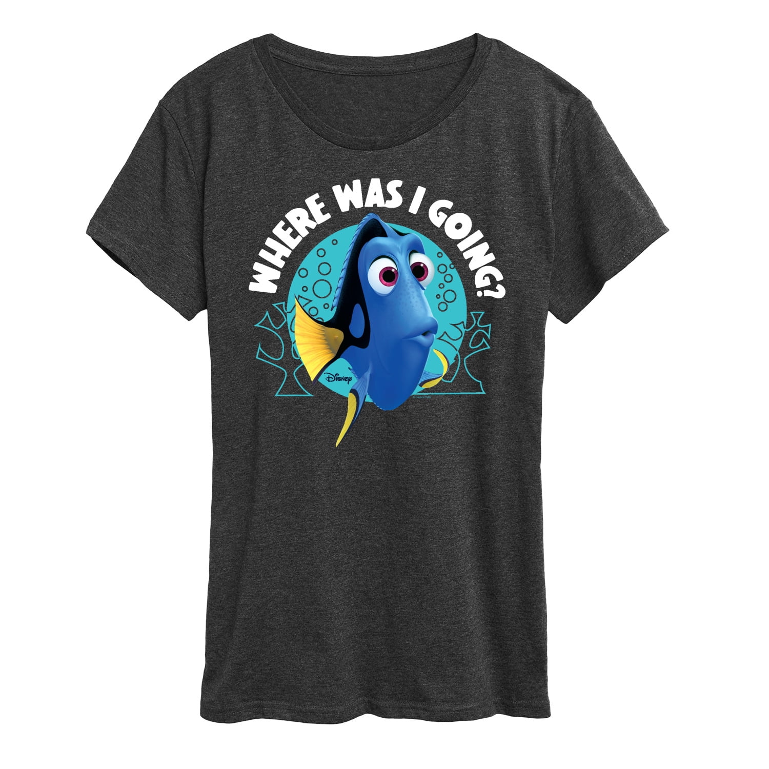 Disney Finding Dory - Where Was I Going - Women's Short Sleeve Graphic ...
