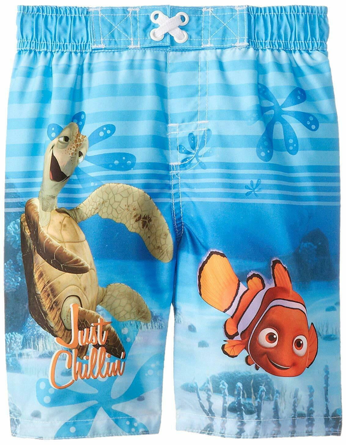 Disney Finding Nemo Swim Trunks Shorts Boy Size 4T - Walmart.com