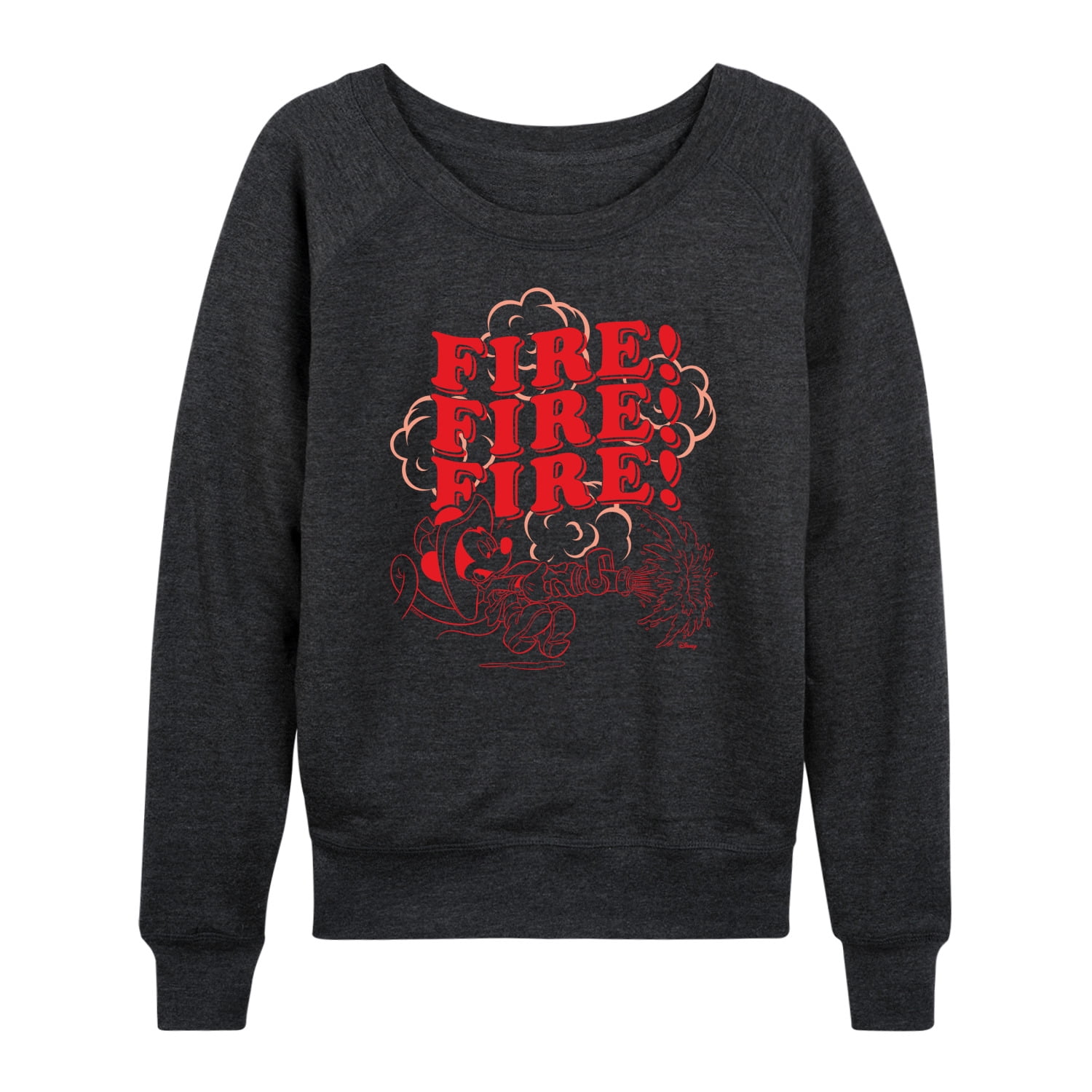 Disney - Firefighter Mickey - FIRE! Stacked - Women's Lightweight ...