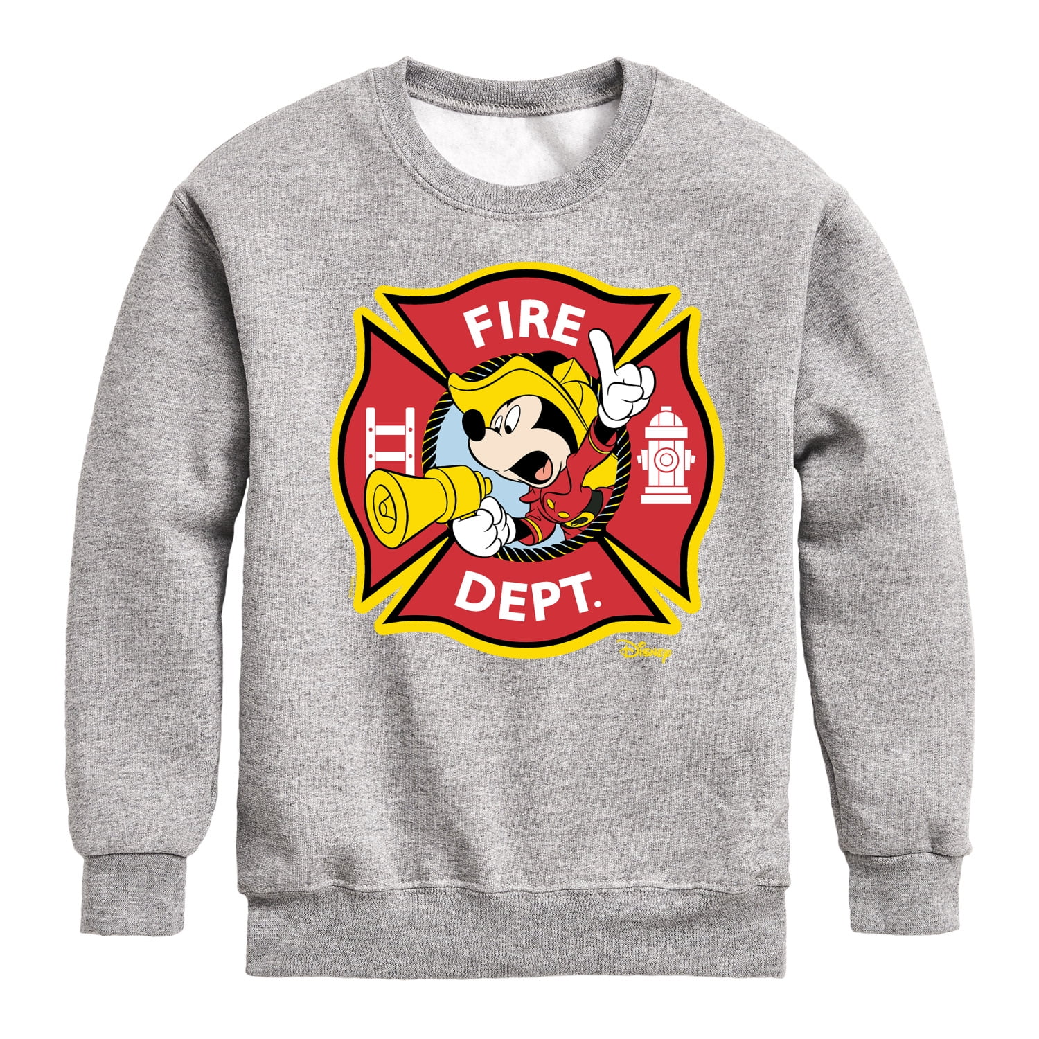 Disney - Firefighter Mickey - Fire Dept. Alarm - Toddler & Youth ...