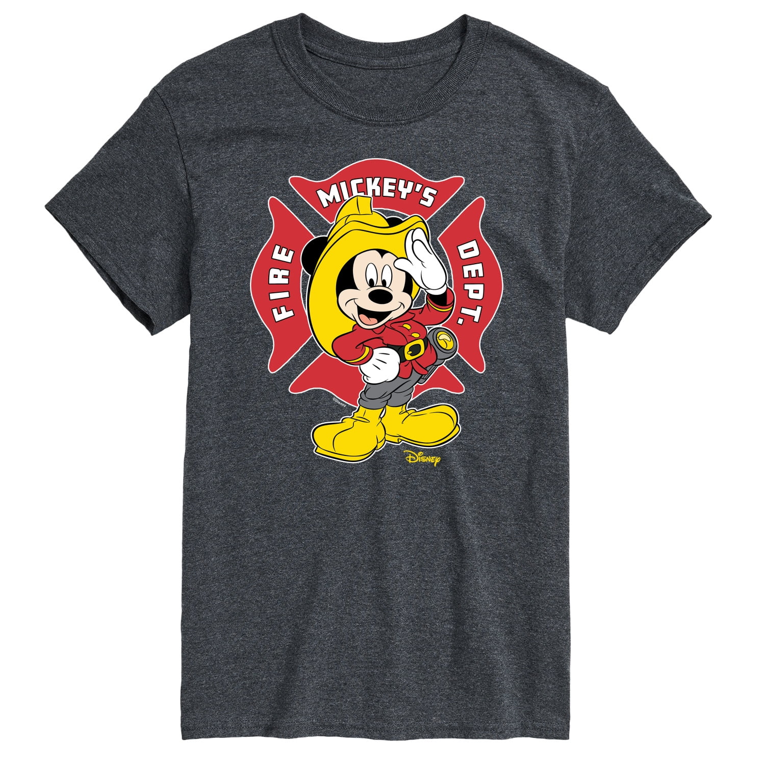 Disney - Firefighter Mickey - Fire Dept. At Your Service - Men's Short ...