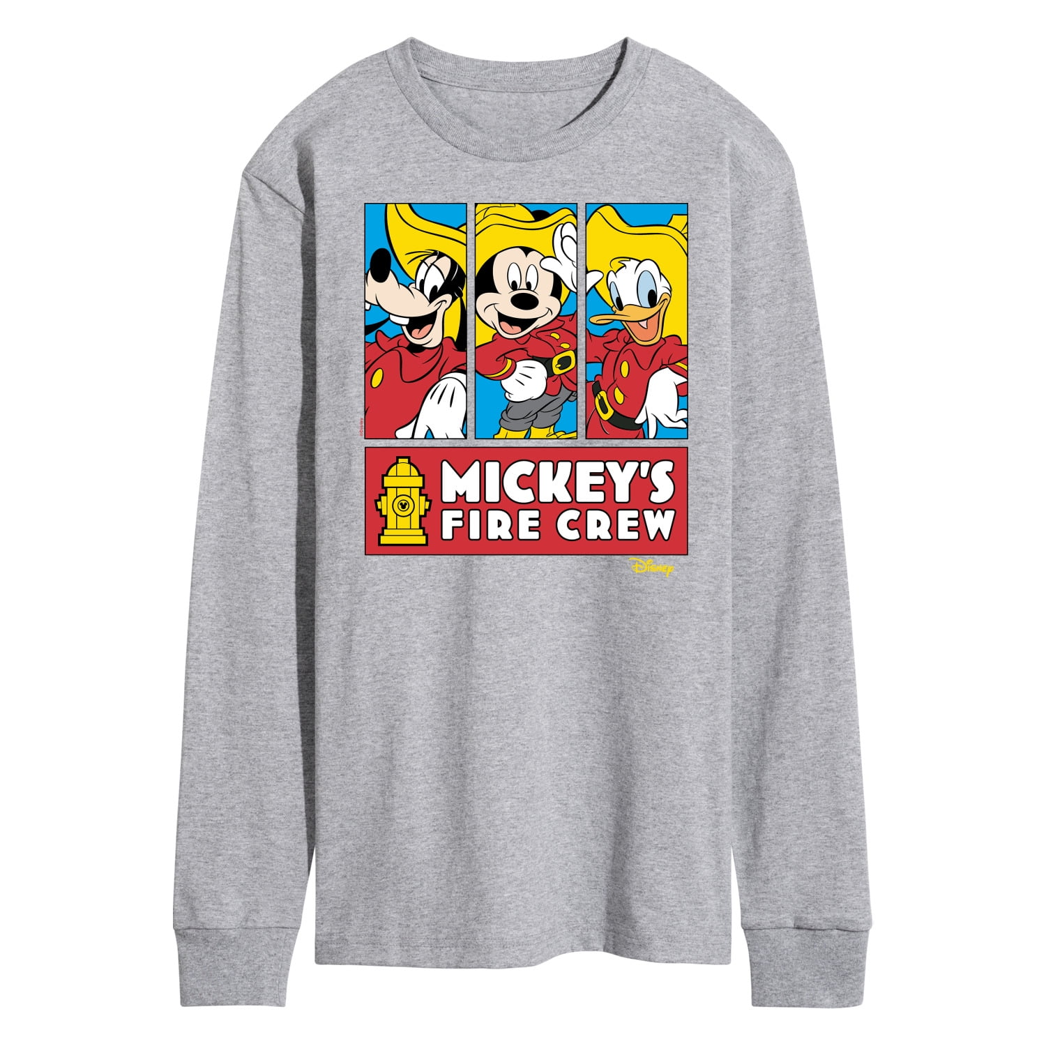 Disney - Firefighter Mickey & Friends - To The Rescue - Men's Long ...