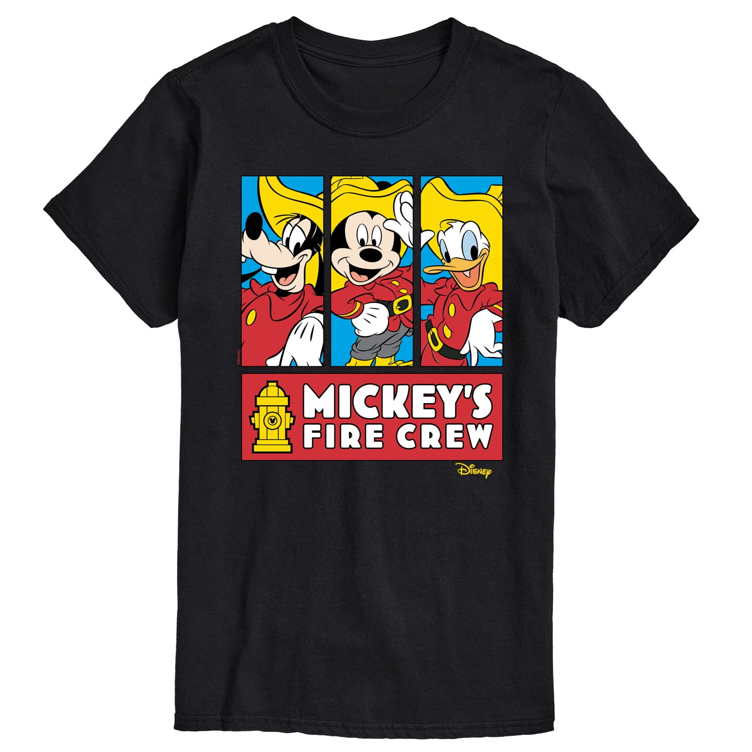 Disney - Firefighter Mickey & Friends - To The Rescue - Men's Short ...