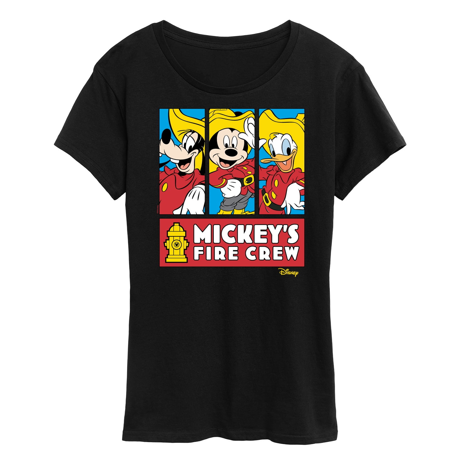 Disney - Firefighter Mickey & Friends - To The Rescue - Women's Short ...