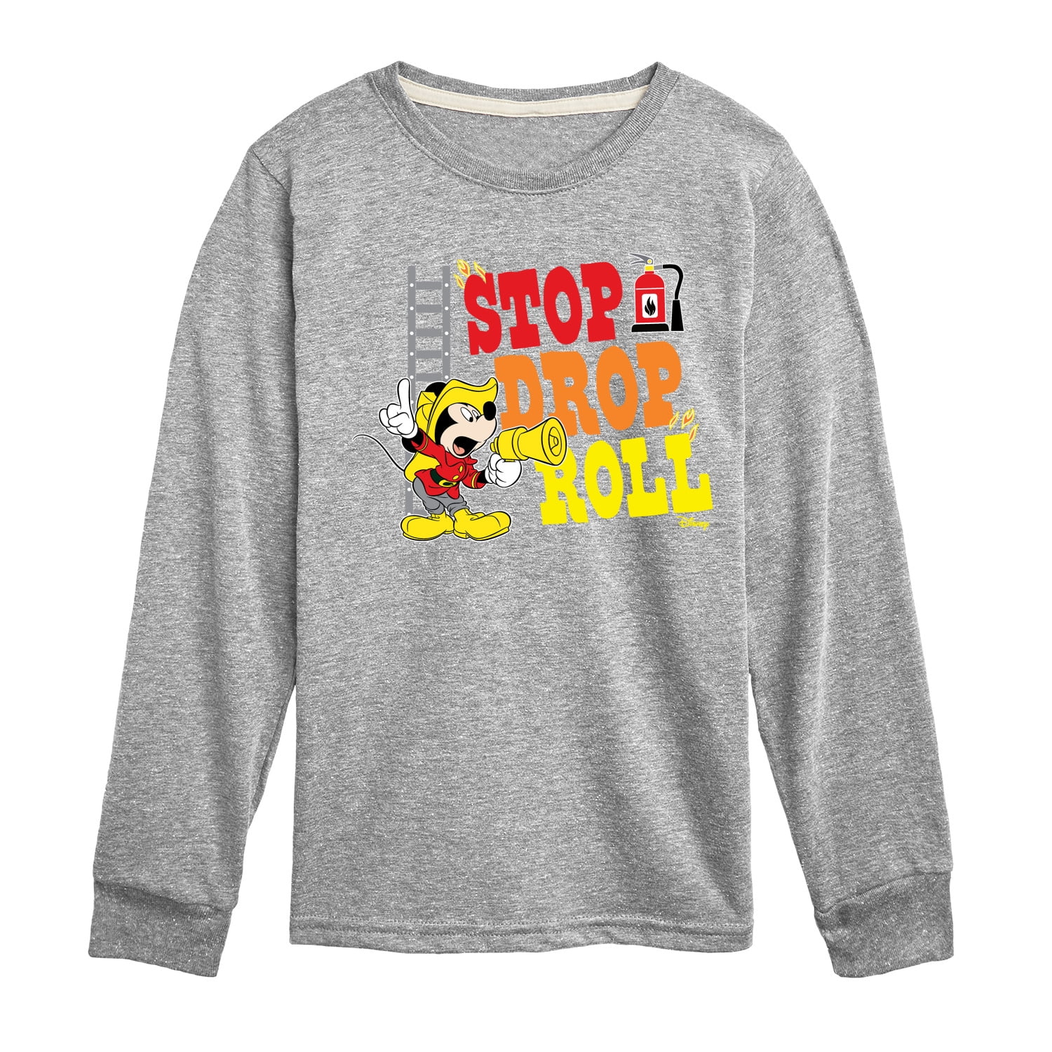 Disney - Firefighter Mickey - Stop, Drop, & Roll - Toddler & Youth Long ...