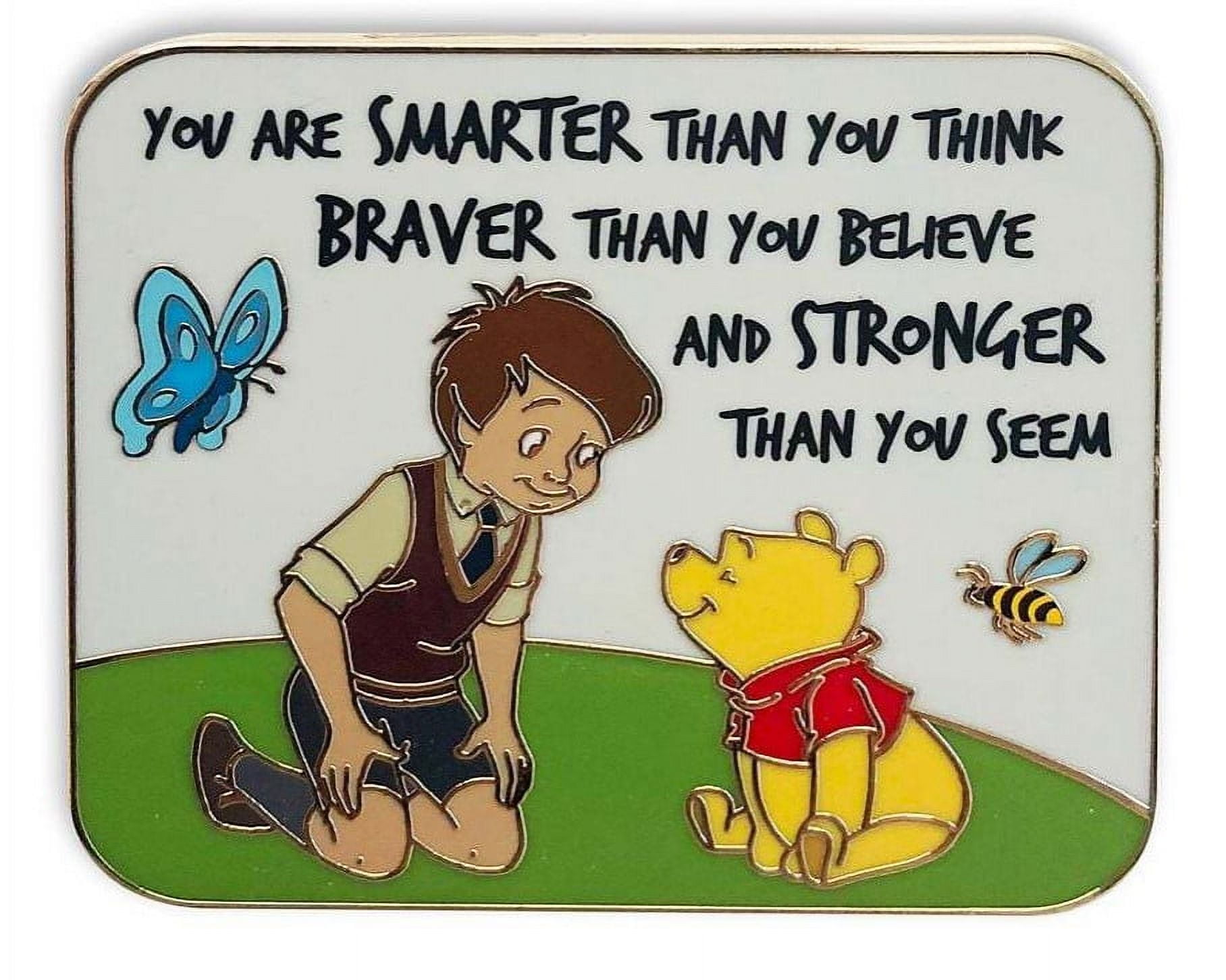 Disney Flair - Winnie the Pooh and Christopher Robin Quote Pin ...
