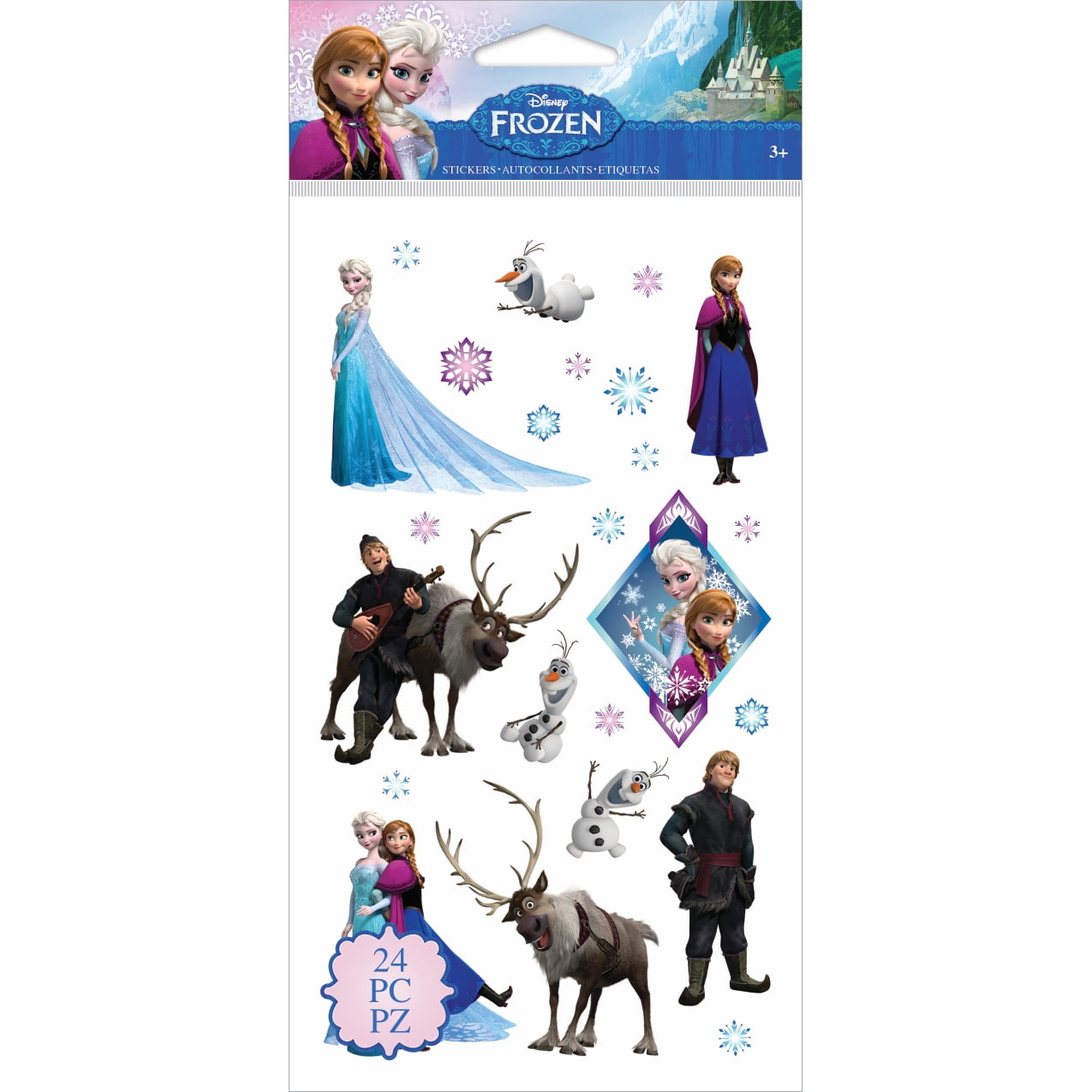 Disneys Frozen Stickers - Walmart.com