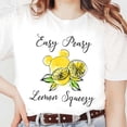 Disney Food Easy Peasy Lemon Squeezy Shirt Disneyland Trip T-shirt Tee ...