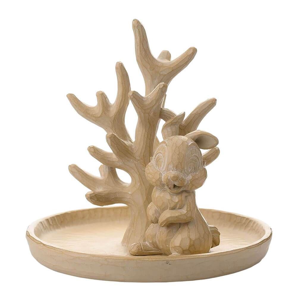 Disney Forest Friends Bambi Thumper Wooden Trinket Jewelry Stand Dish ...