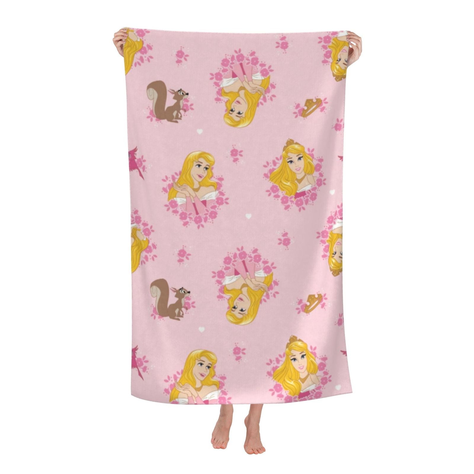 Disney&Forever Princess Pink Princess Aurora In Wreaths Cotto Bath ...