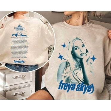 Descendants & Zombies Worlds Collide Tour 2025 Freya Skye T-Shirt ...