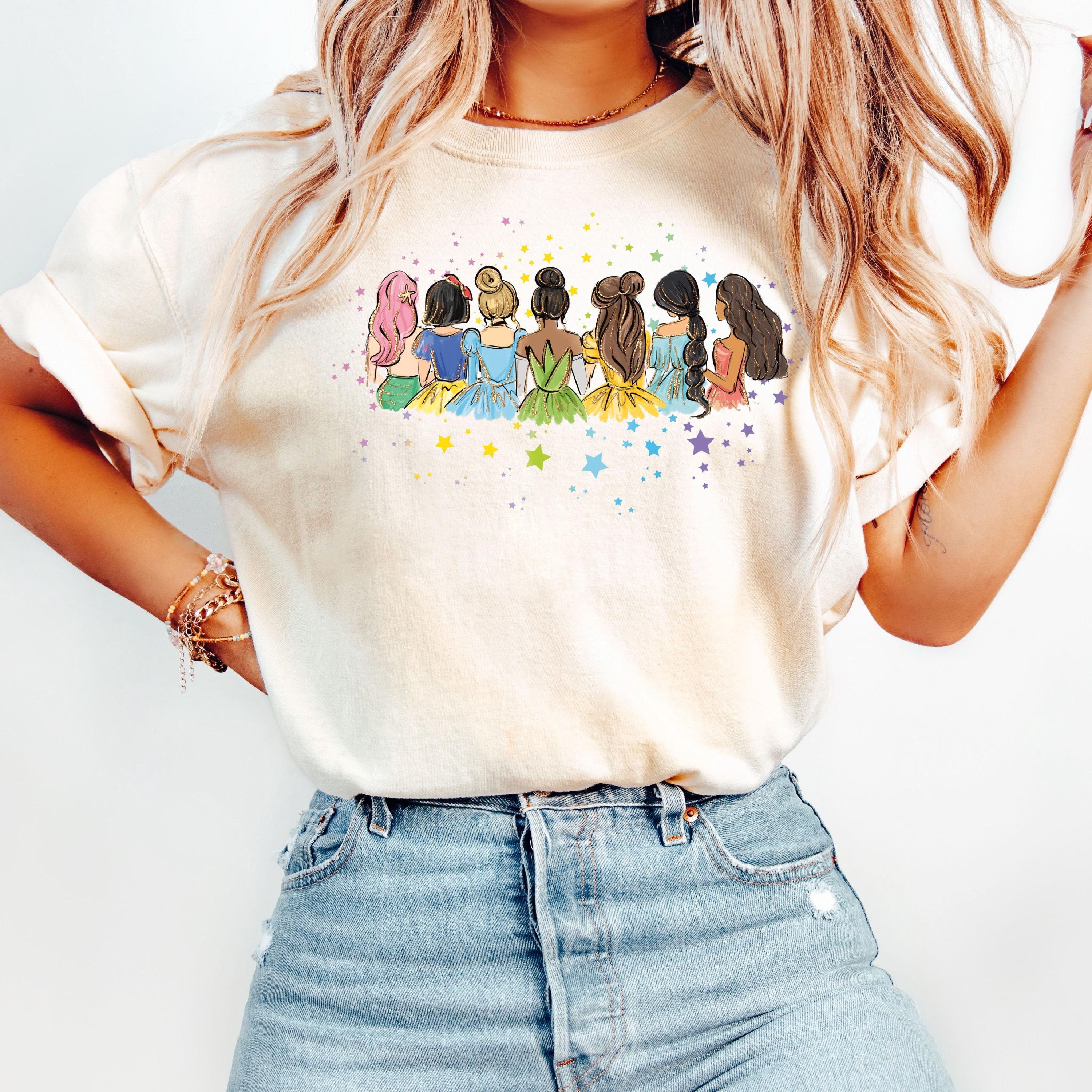 Disney Friends Princess Shirt, Princess Tee, Best Friends Shirt, Retro ...