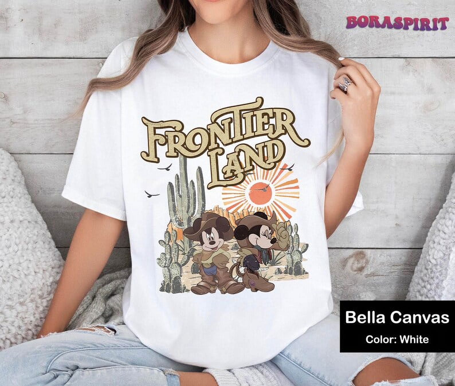 Disney Frontier Land Shirt, Magic Kingdom Trip T-shirt, Disney Vintage ...