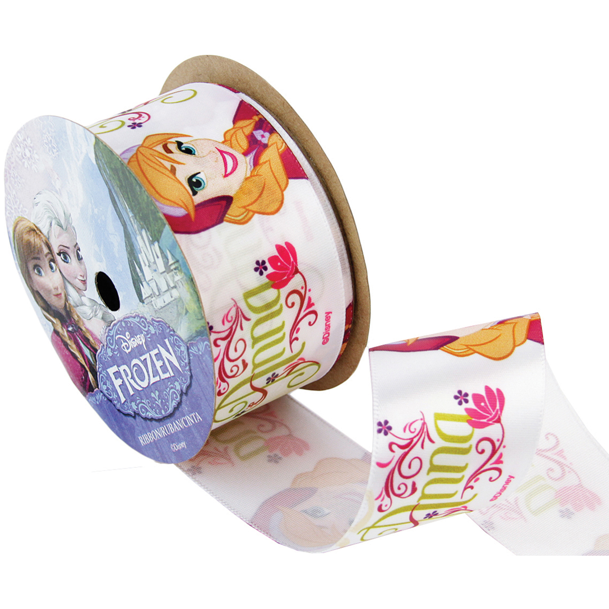 Disney Frozen 1.5" Ribbon, 9 Ft. - Walmart.com