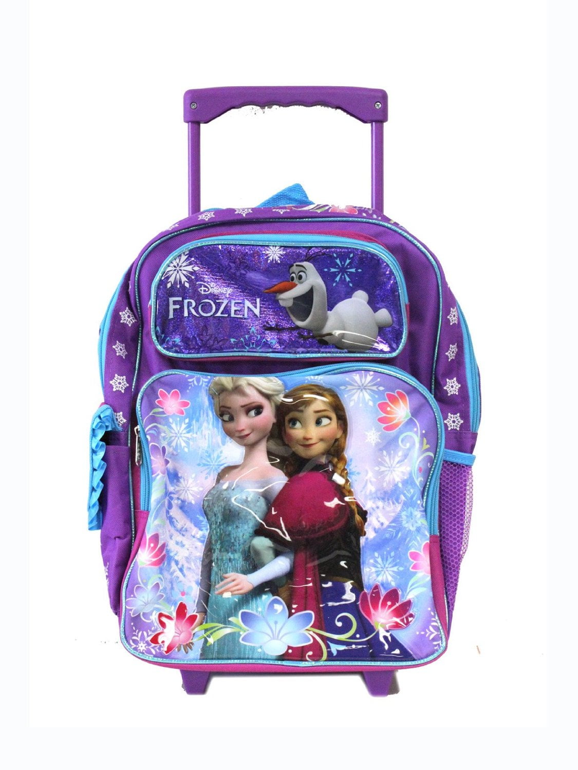 disney full size purple and blue sisters stick together frozen rolling ...