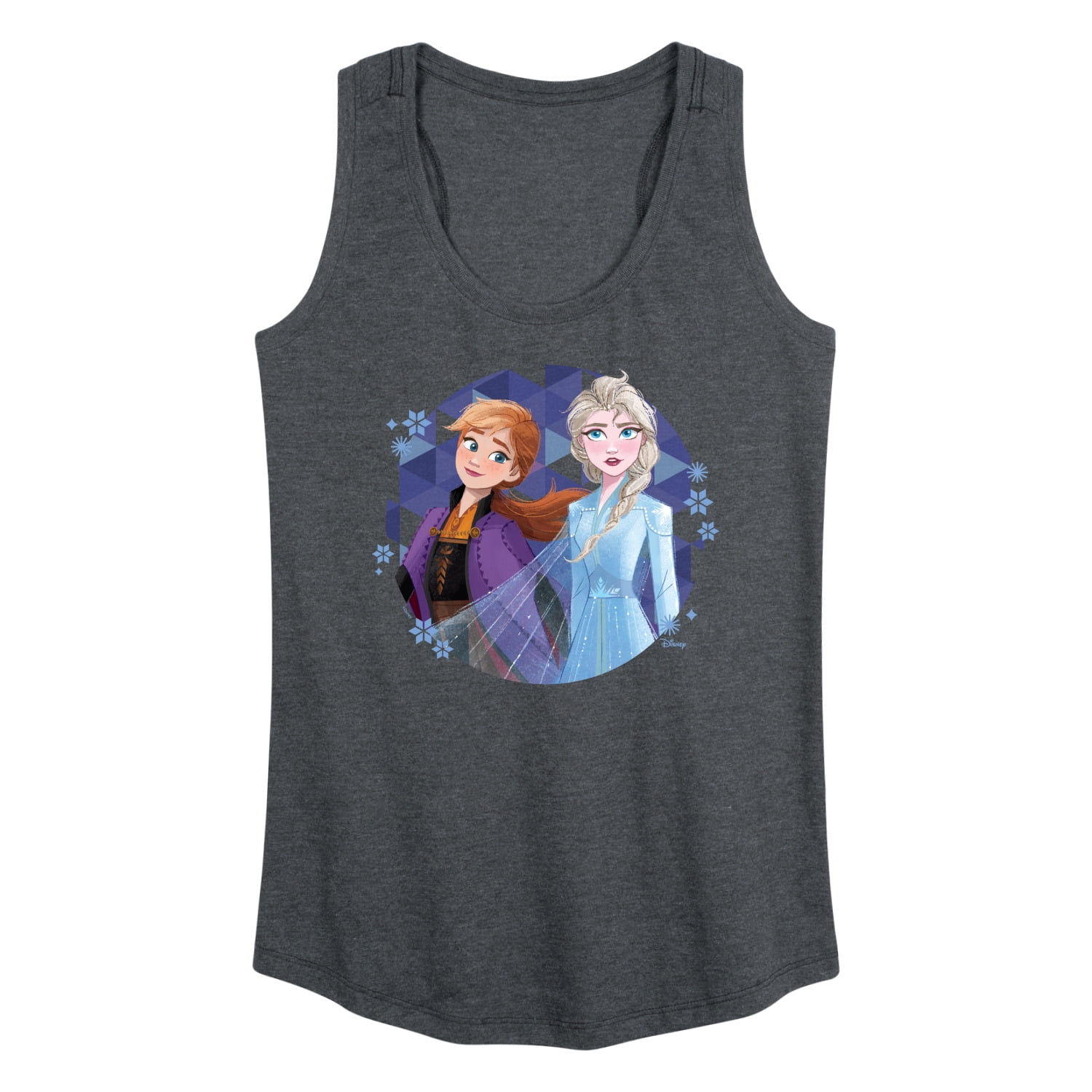Disney Frozen 2 - Anna & Elsa - Women's Racerback Tank Top - Walmart.com