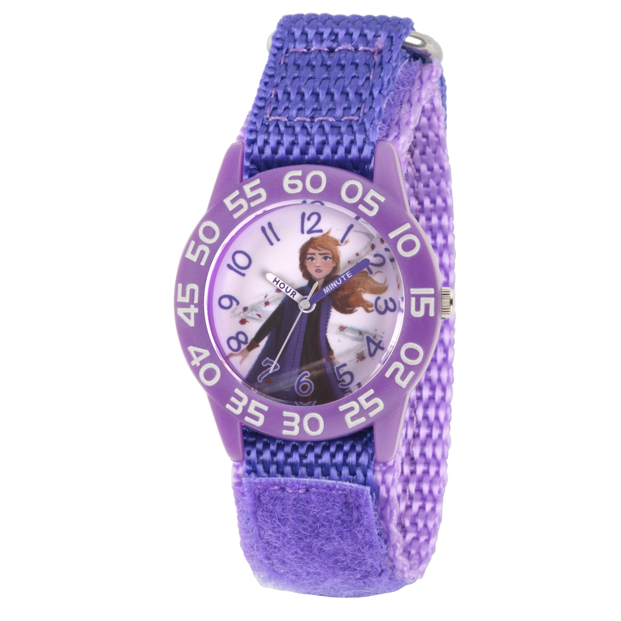 Disney Frozen 2 Anna Girls' Purple Plastic Watch, 1-Pack - Walmart.com