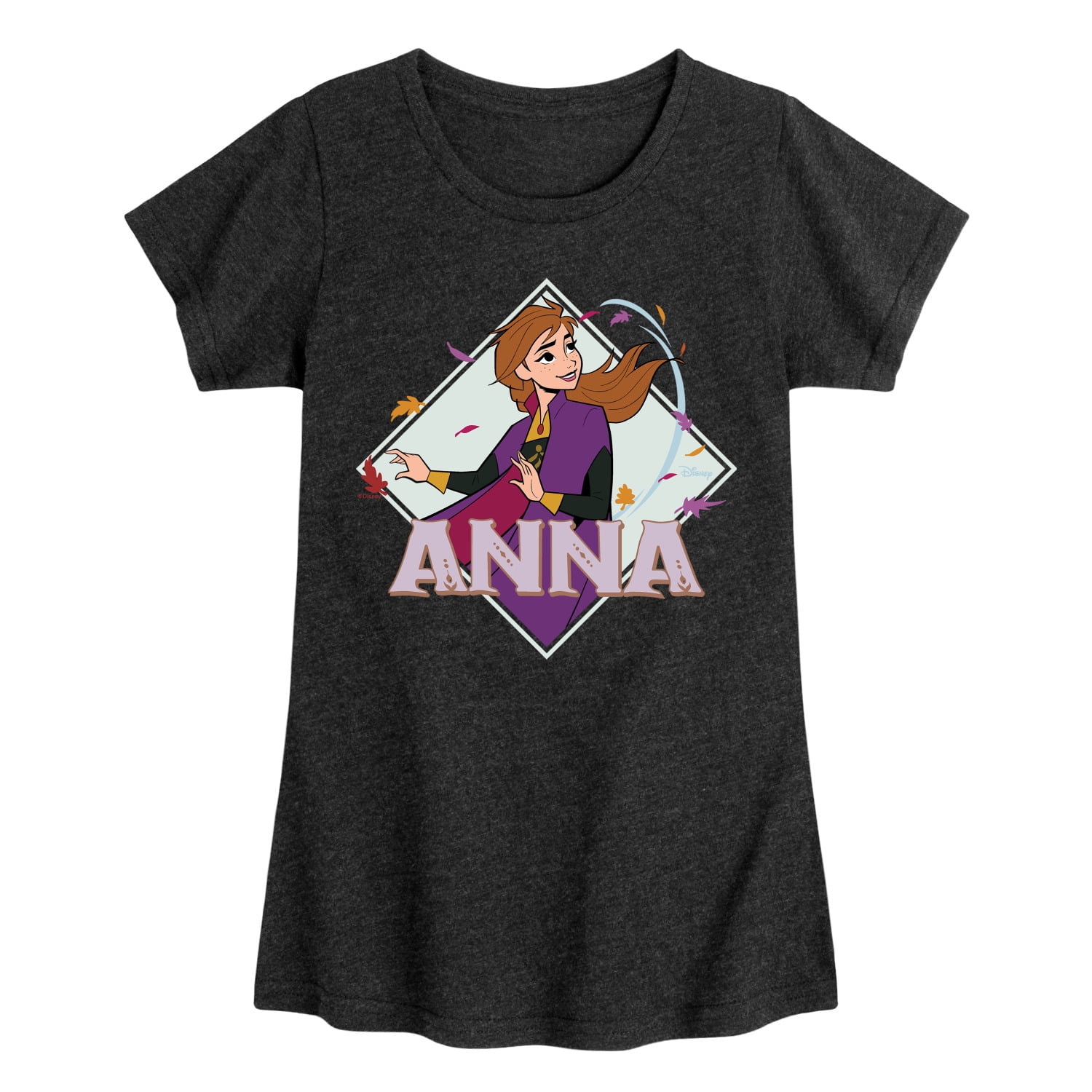 Disney Frozen 2 - Anna - Toddler & Youth Girls Short Sleeve Graphic T ...