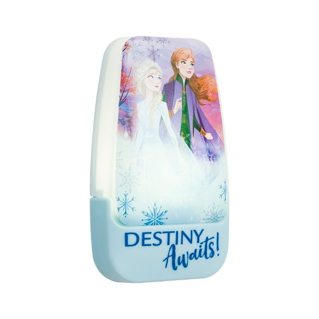 Disney Frozen 2 Anna and Elsa Automatic LED Night Light, 45670 ...