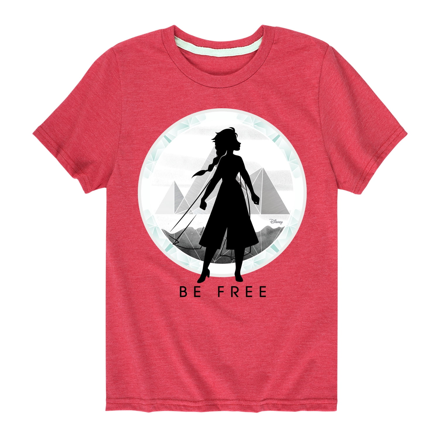 Disney Frozen 2 - Be Free Elsa - Toddler & Youth Short Sleeve Graphic T ...