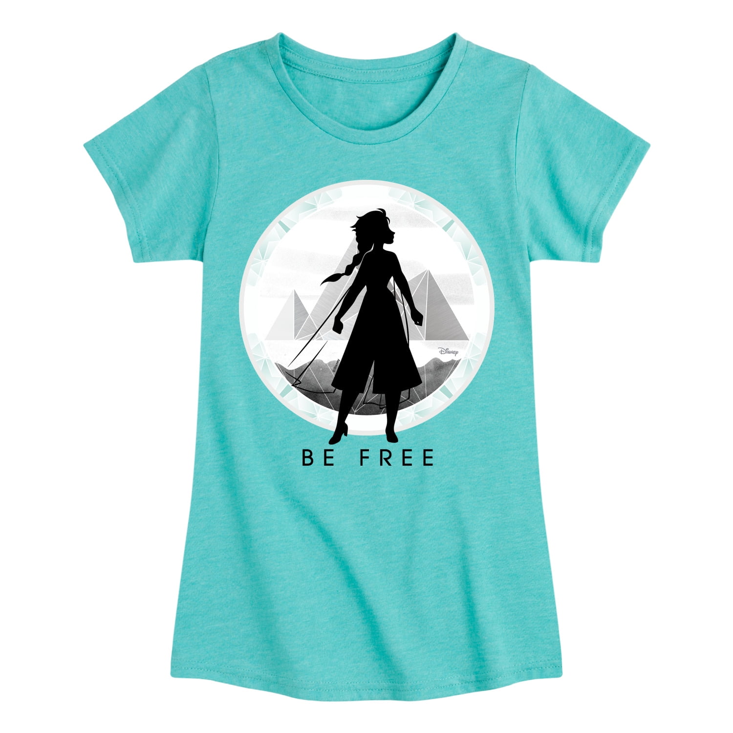 Disney Frozen 2 - Be Free - Toddler & Youth Girls Short Sleeve Graphic ...