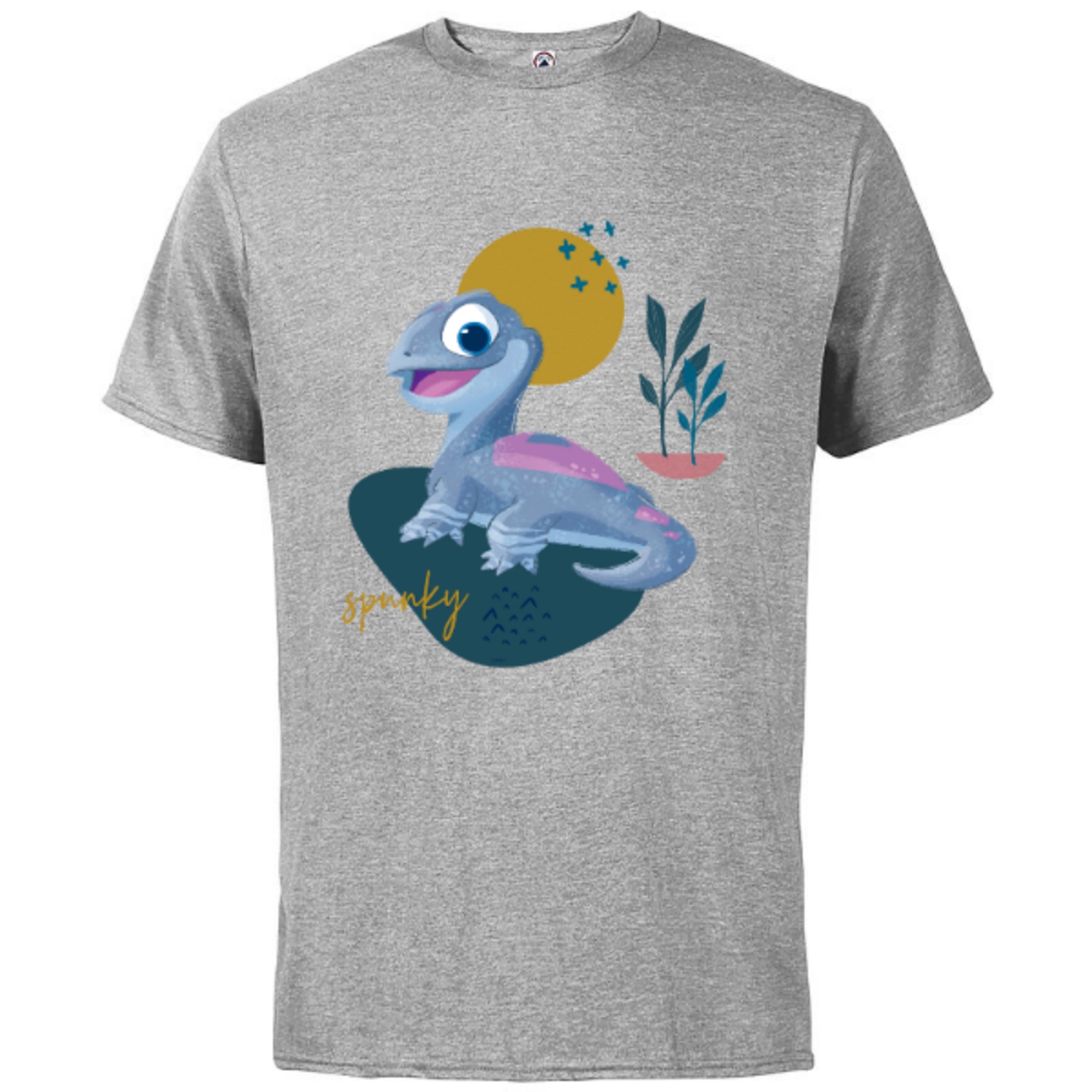 Disney Frozen 2 Bruni Spunky Salamander - Short Sleeve Cotton T-Shirt ...