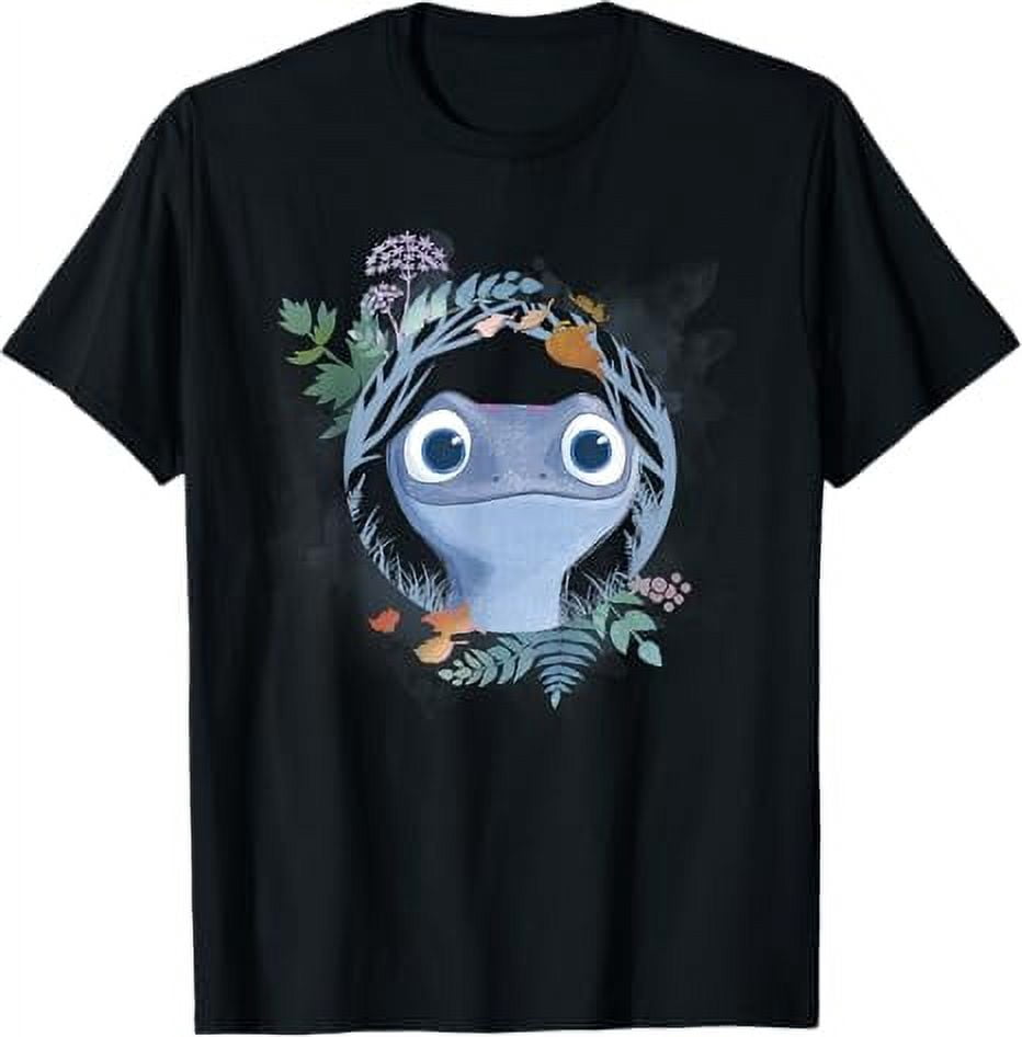 Disney Frozen 2 Bruni The Salamander Watercolor Portrait T-Shirt ...