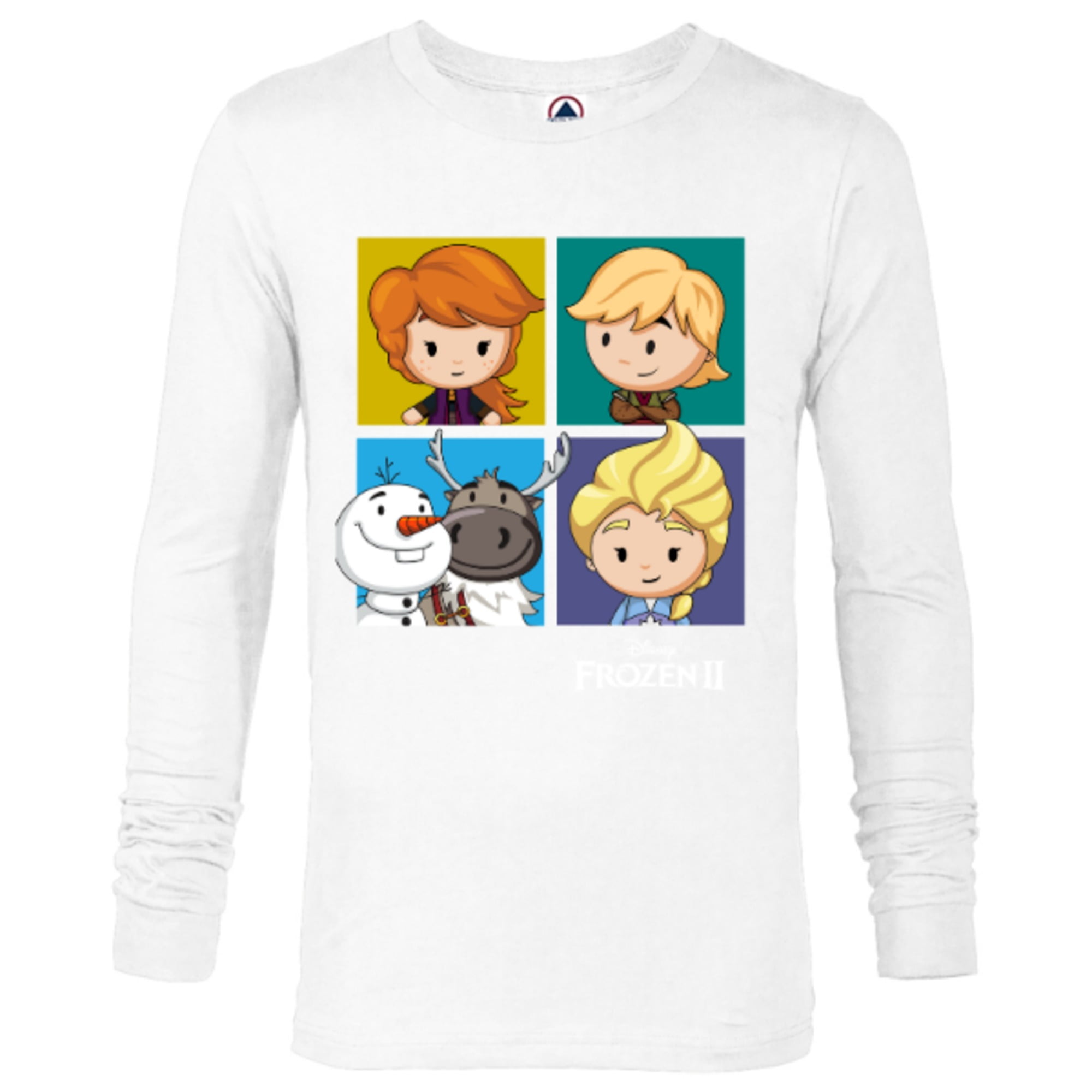 Disney Frozen 2 Chibi Character Panels T-Shirt - Long Sleeve T-Shirt ...