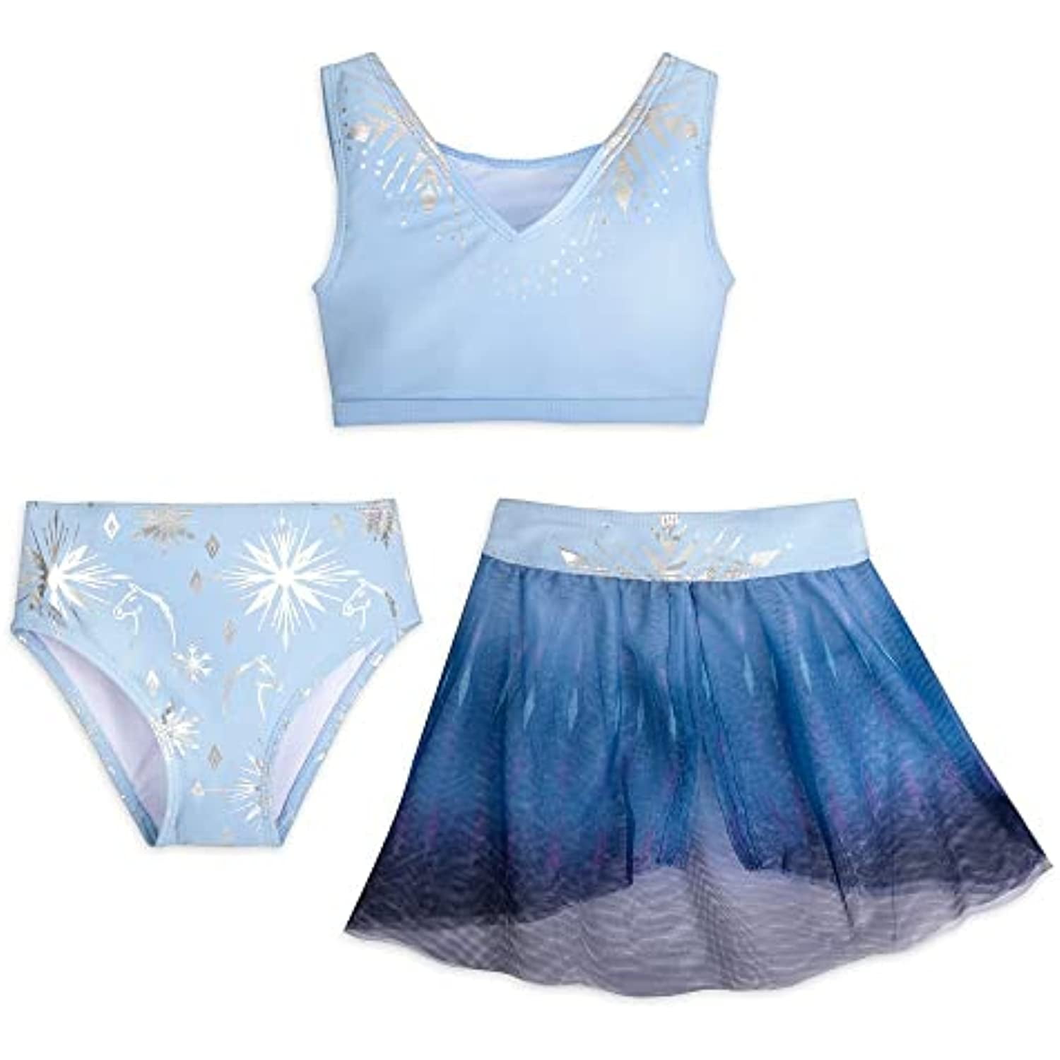Disney Frozen 2 Deluxe Swimsuit Set for Girls, Size 3 - Walmart.com