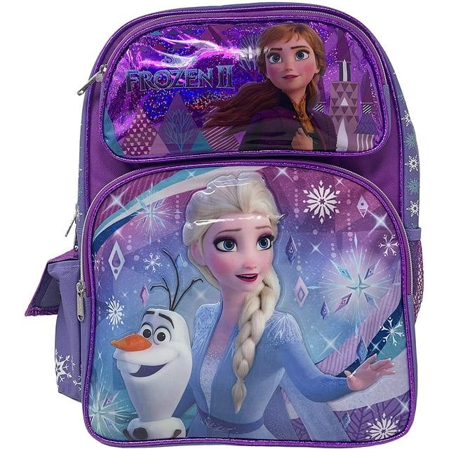 "Disney Frozen 2 Elsa & Anna Kids School Backpack, Small Size 12"" for ...
