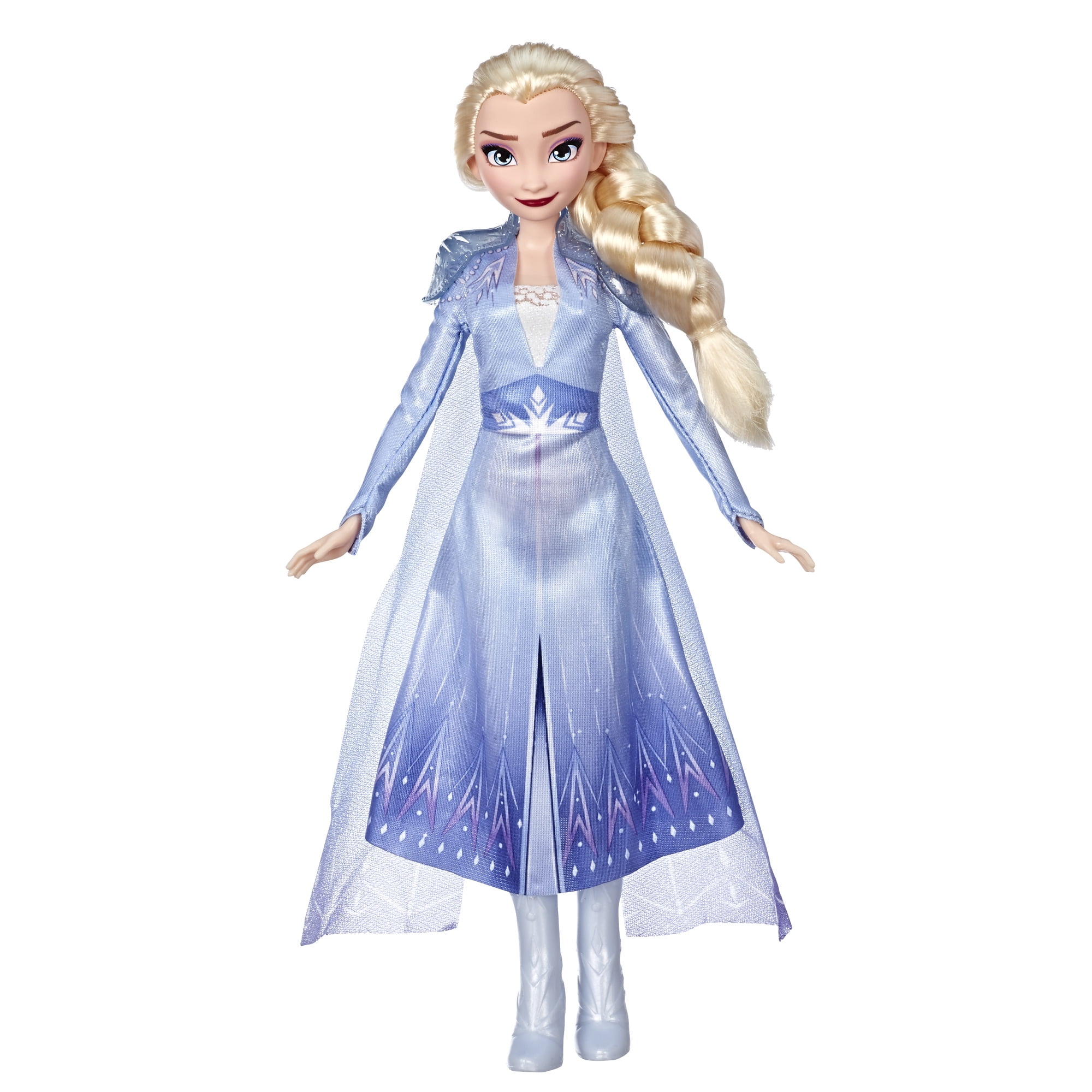 Disney Frozen 2 Elsa Fashion Doll With Long Blonde Hair, Blue Outfit ...