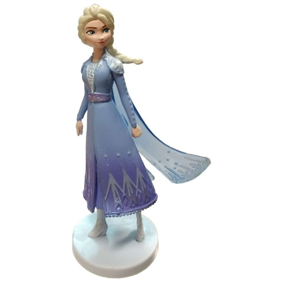 Disney Frozen 2 Elsa Figure, Collectable, No Packaging, PVC Blue ...