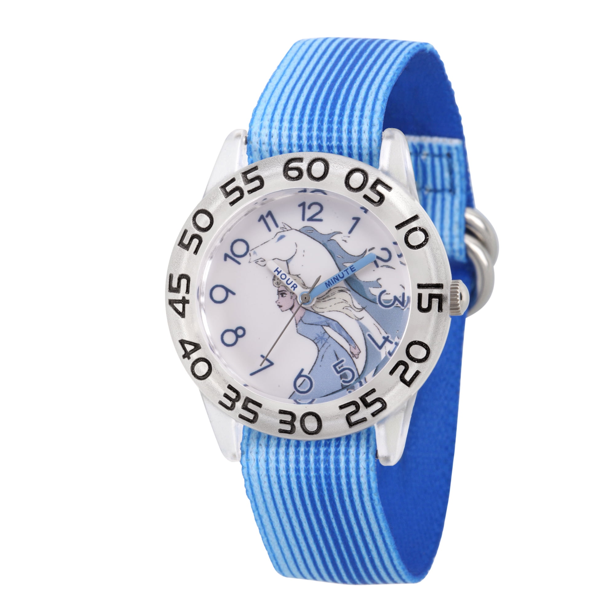 Disney Frozen 2 Elsa Girls' Clear Plastic Watch, 1-Pack - Walmart ...